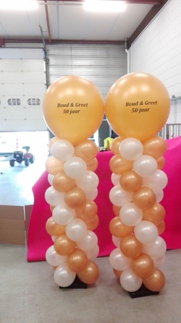 ballonnen pilaren met naam, logo en leeftijd stickers € 50,00 p.st ... ballonnen pilaren met naam, logo en leeftijd stickers € 50,00 p.st ...